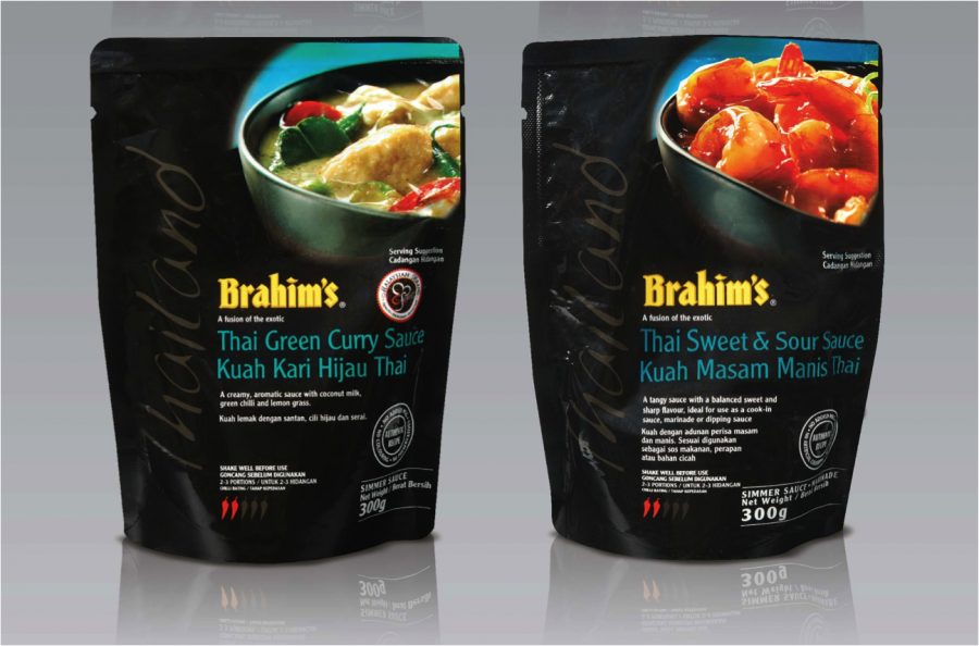 Black Pouch Simmer Sauce | Brahimsfood