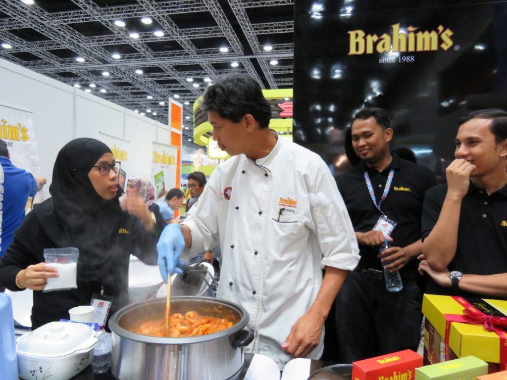 Cooking demo begins – Brahimsfood