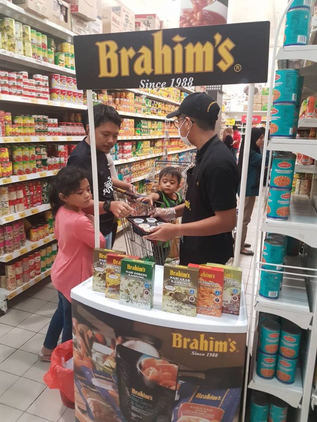 Brahim’s rice cooking demo and sampling in November | Brahimsfood