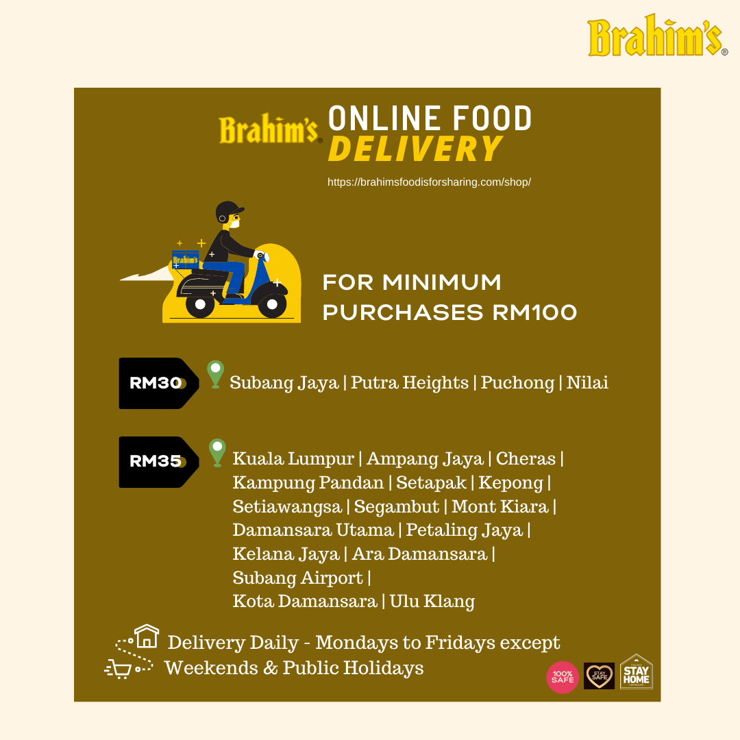 rm30 rm35 delivery | Brahimsfood