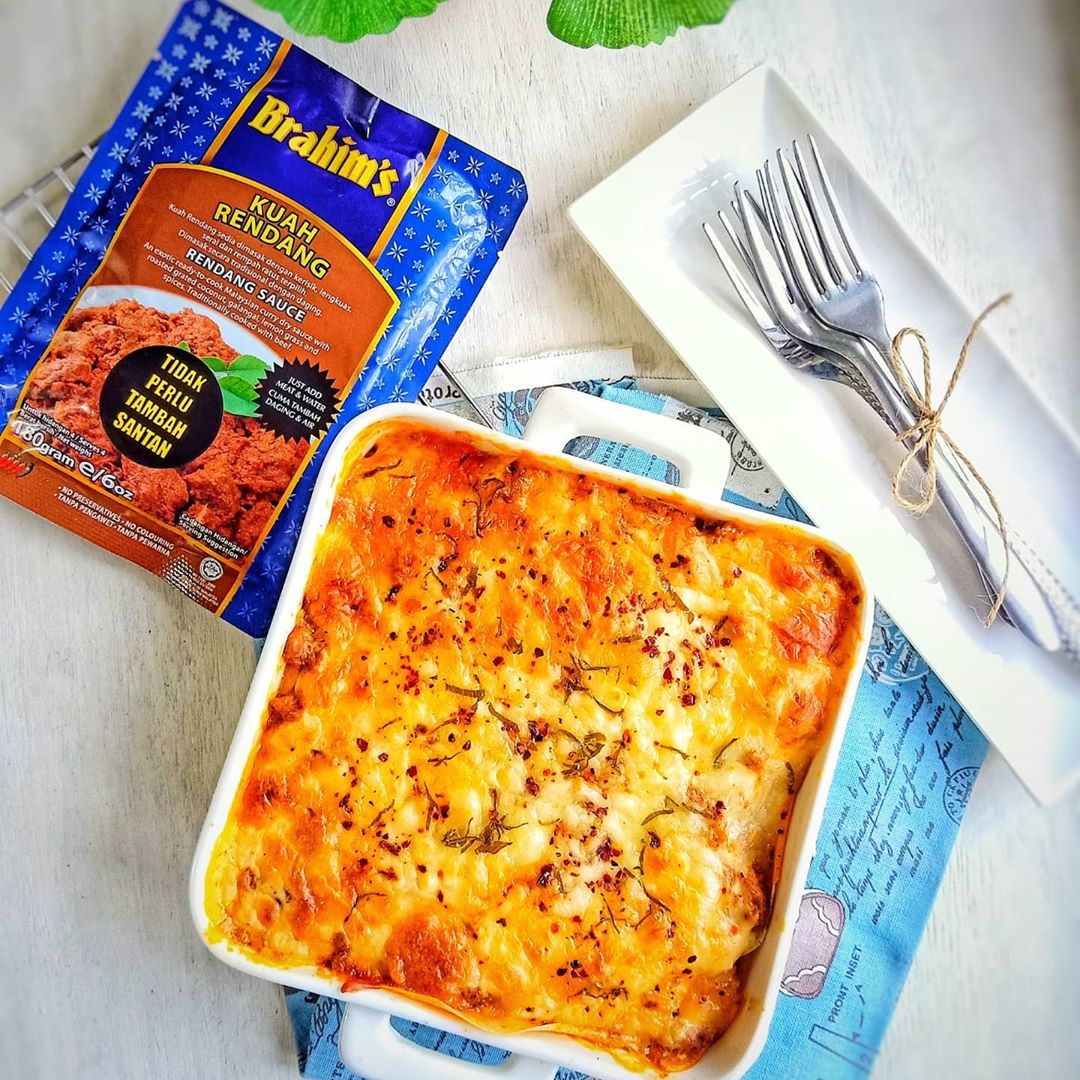 kuah rendang_lasagna rendang daging | Brahimsfood