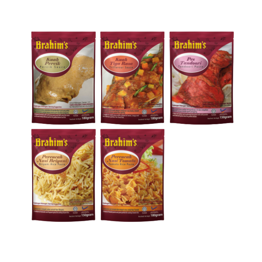 GROUP PRODUCT PACKAGING RED POUCH 2025 | Brahimsfood