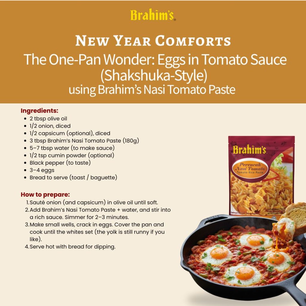 3 The One-Pan Wonder_ Eggs in Tomato Sauce (Shakshuka-Style) using ...